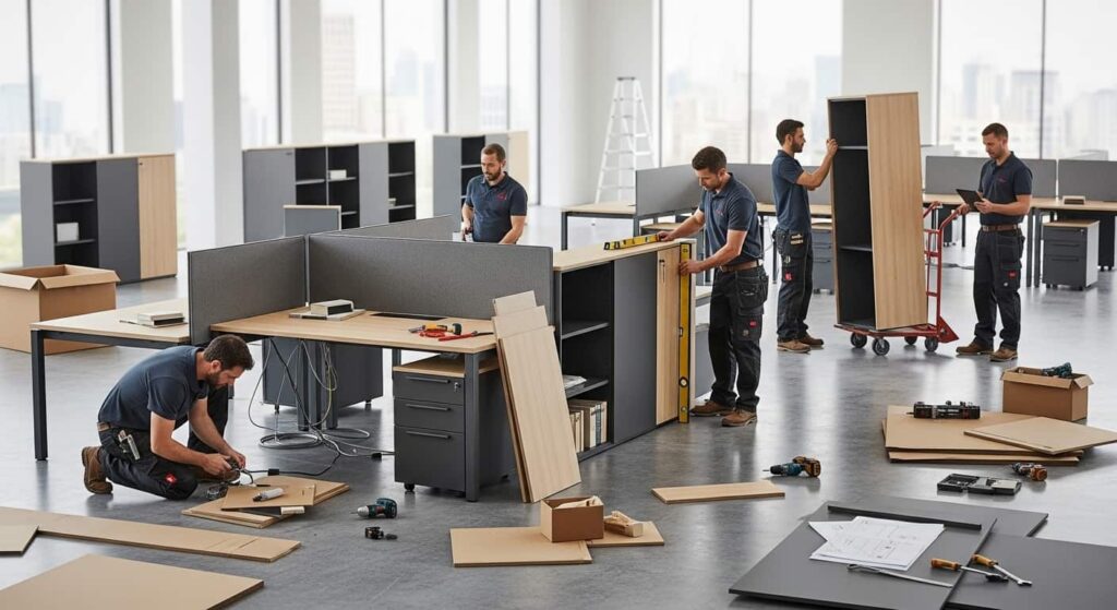 Commercial Furniture Installation Ny Nj Brothers Fix